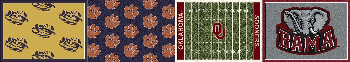 NCAA College Football Team Rugs by Milliken Review – American Carpet ...